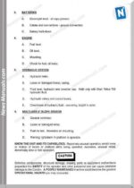 Calavar Condor 446Q8 Operators Maintenance Part Manual