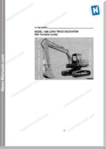 Case Excavator 1088 Models Long Track Owner Manual