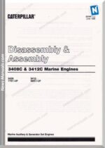 Caterpillar 3412 Manual Disassembly Assembly