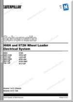 Caterpillar 966H Wheel Loader Electrical System