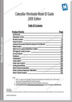Caterpillar Worldwide Model Identification Guide