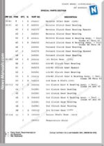 Clark Hurt Components T12000 Series Parts Manual