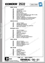 Condor Scissors Lift 2532 92249 Parts Book