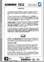 Condor Scissors Lift 2532 92249 Parts Book