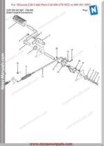 Cub Cadet Parts Manual For Model 1225 Sn 207401 239300