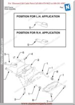 Cub Cadet Parts Manual For Model 3205 Tractor