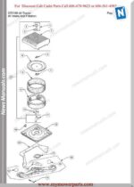 Cub Cadet Parts Manual For Model Gt2186 44 Tractor