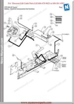 Cub Cadet Parts Manual For Model Gt2186 48 Tractor