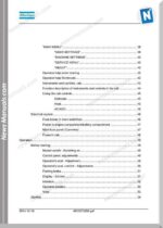 Dynapac Model 4200Cc,5200,6200 Operators Maintenance