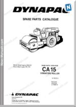 Dynapac Models Ca15 2 Parts Catalogue