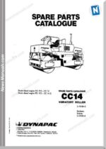 Dynapac Models Cc14 Parts Catalogue