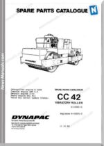 Dynapac Models Cc42 Parts Catalogue