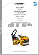 Dynapac Models Cc900S Parts Catalogue