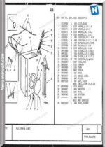 Fiat Allis Fr7B Models Wheel Loader Parts Manuals