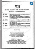 Fiat Allis Wheel Loader Model Fr7B Parts Catalog