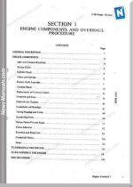 Ford Diesel Engine 2700 Range Service Manual