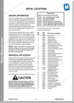 Gehl 753Z Compact Excavator Parts Manual 918075D