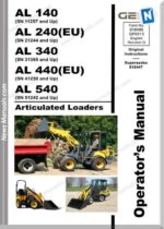 Gehl Al 140 240 340 440 540 Articulated Loader Operator