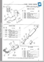 Gehl Hl3030 Skid Loader Parts Manual No. 620371