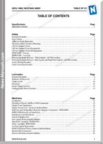 Gehl V400 Mustang 4000V Steer Loaders Service Manual
