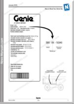 Genie S60 Parts Manual