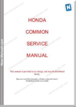 Honda Common Service Manual 1