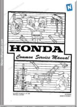 Honda Common Service Manual