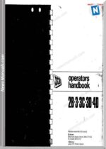 Jcb 2B 3 3C 3D 4C Mk2 1968 77 Operators Handbook