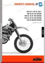 Ktm Owners Manual 2007 250 400 450 525 En