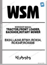 Kubota Bx24 Series Workshop Manual