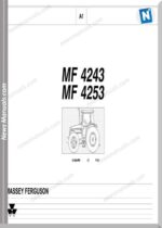 Massey Ferguson Mf 4243 4253 Part Catalogue