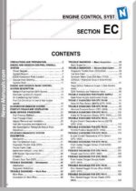 Nissan Ka24E Engine Electronic Systems Manual English