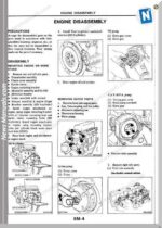 Nissan Model Sd Series Diesel Engine Sd22 Sd23 Sd25 Service Manual
