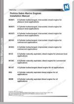 Perkins M92B M115T 92 130C 185 215 Tpd1317E Installation
