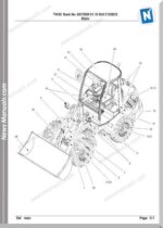Takeuchi Tw50 8017699 01.10 Sn E105833 Parts Manual
