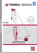 Terex Demag Cc2200 350T Catalogue