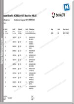 Terex Schaeff Hml42 Parts Catalog