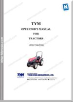 Tym T290 T300 T330 Models Operation Manual