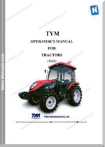 Tym T603 Power Shuttle Operation Manual
