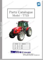 Tym T723 Std Models Parts Catalog