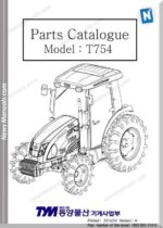 Tym T754 Models Parts Manual