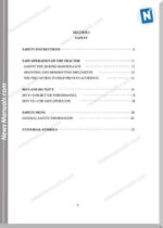 Tym Tractor T300 T330Hst Operation Manual