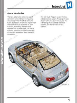Volkswagen Training 873403 The New Jetta Electrical