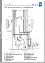 Volvo B12M Pneumatic Diagram Brake System Suspension