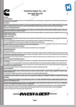 Volvo Wheel Loaders L190 L190B Engine