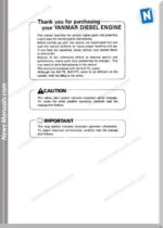 Yanmar 4Jhe Models Service Manual