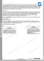 Yanmar 6By 260 Service Manual