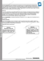 Yanmar Gearbox Zt350 Stern Drive Service Manual